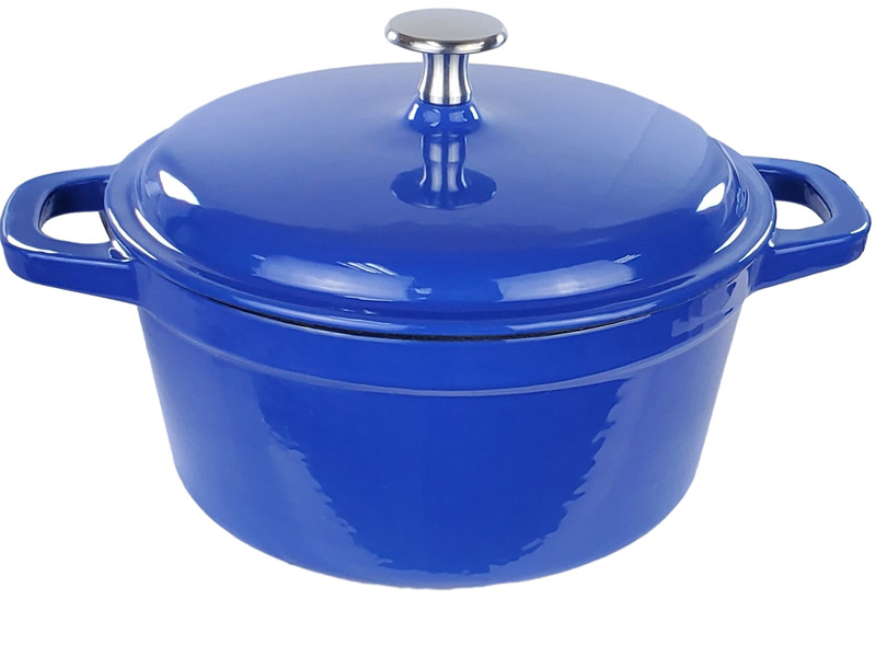Casserole Blue Cw2624b Cast World Enamel Manufacturing Company
